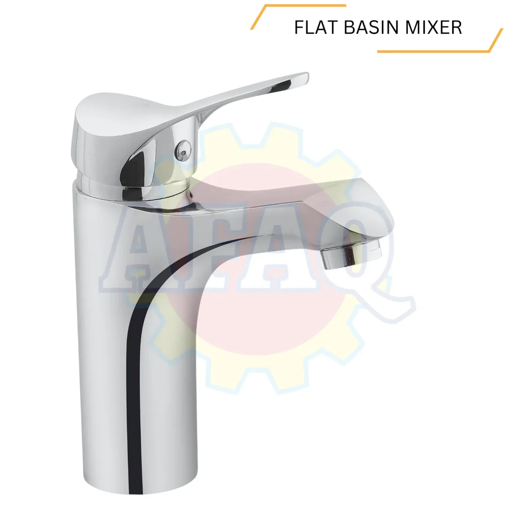 Flat Basin Mixer - Afaq Sanitary Fittings